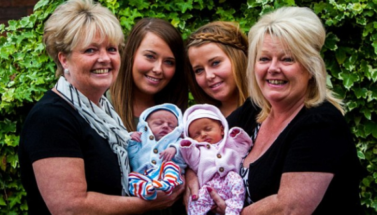 Doubles! Third Generation Of Twins Born Into Same Family | Pregnant Life